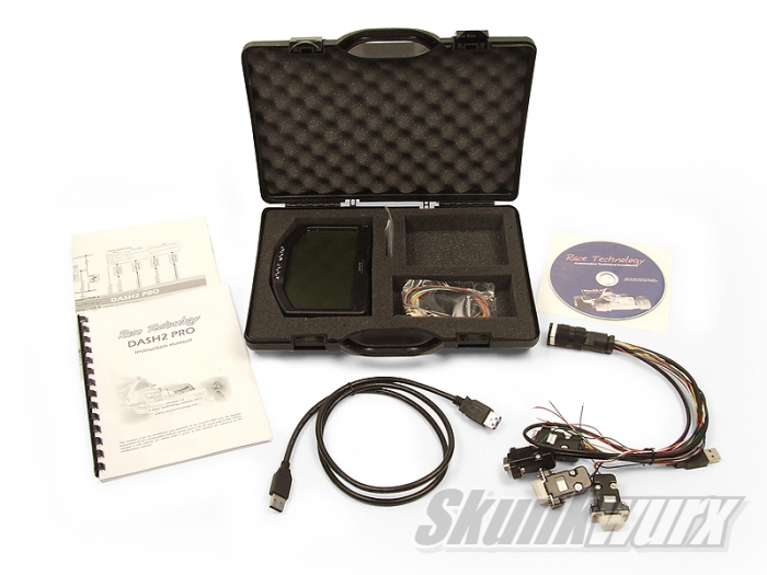 Race Technology Dash2 Pro Digital Programmable Display with Integrated GPS Datalogging